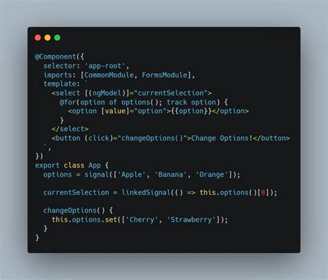 Nhan Nguyen On Linkedin Angular V19 With Experimental Api Linked Signal The