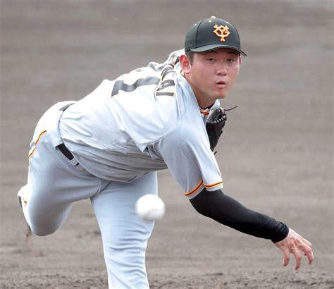 【巨人】平内龍太が2軍戦で1回無失点 「力まずに投げることができた」 スポーツ報知