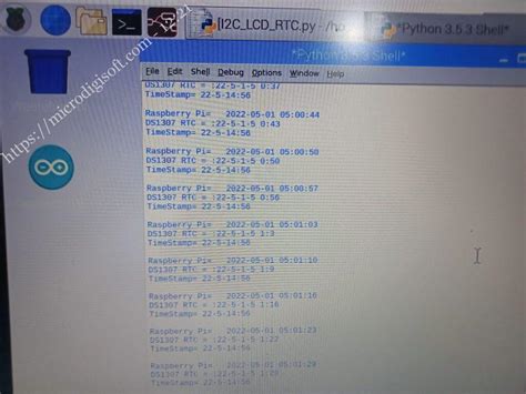 Interfacing Rtc Ds1307 Module With Raspberry Pi Using Python