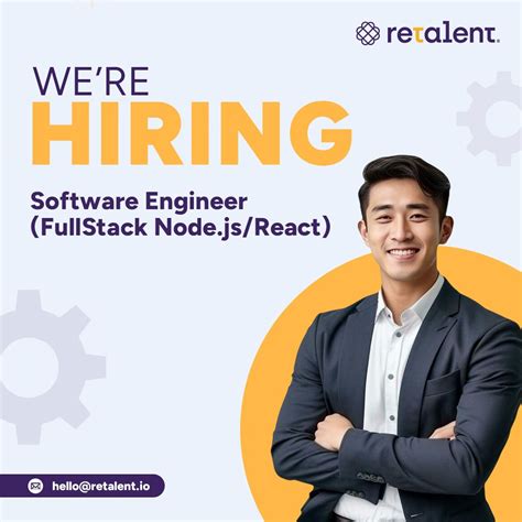 Software Engineer Fullstack Nodejsreact Tech