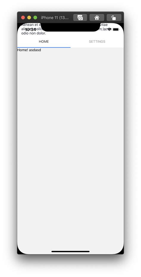 Material Top Tab Navigator Should Be 2 Different Height Remains