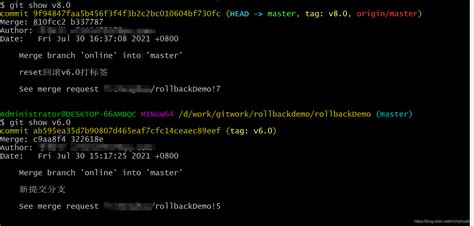 图文详解 Git线上恢复之前任意版本的两种方法reset、revertgitlab Revert Csdn博客