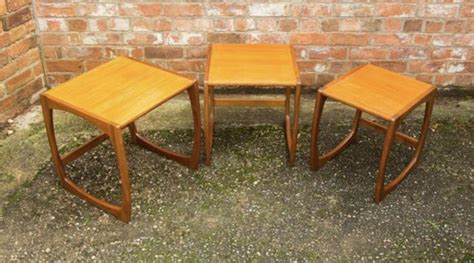 Retro G Plan Style Teak Nest Of Tables Made By Sunelm Mid Century