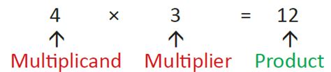Multiplicand And Multiplier