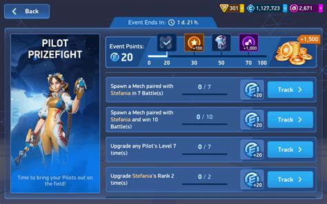 Pilot Prizefight Rmecharena
