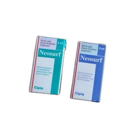 Pediatric Suspension Neosurf 3mland5ml For Clinical Packaging Size 1