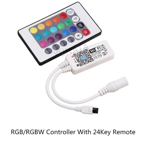 Mini Wifi LED RGB RGBW Controller DC9 12V Met 24 B Grandado
