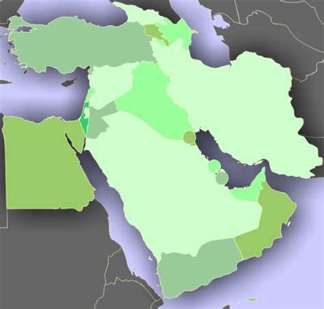 Länderwahl Naher Osten Geo