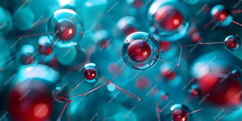 3d Model Showing Electrons Orbiting Nucleus Of Red And Blue Spheres Concept 3d Modeling