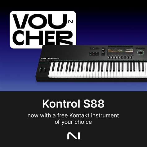 Native Instruments Kontrol S88 Mk3 88 Key Midi Keyboard Controller Full Compass Systems