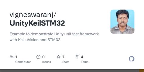 Github Vigneswaranj Unitykeilstm Example To Demonstrate Unity Unit Test Framework With Keil