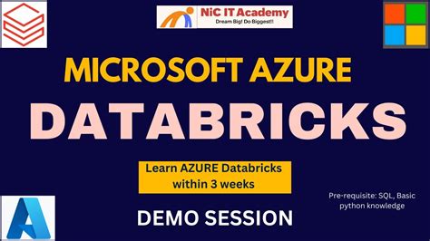 Microsoft Azure Databricks Online Training Databricks Tutorial For