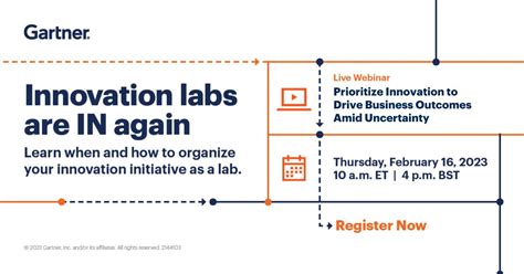 Gartner On Linkedin Innovation Webinar Gartnerit Disruption