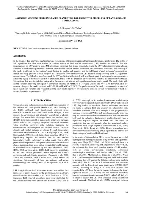 Pdf A Generic Machine Learning Based Framework For Predictive