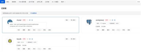 安装应用后，应用无法启动提示no Such File Or Directory 1panel 社区论坛 Fit2cloud 飞致云