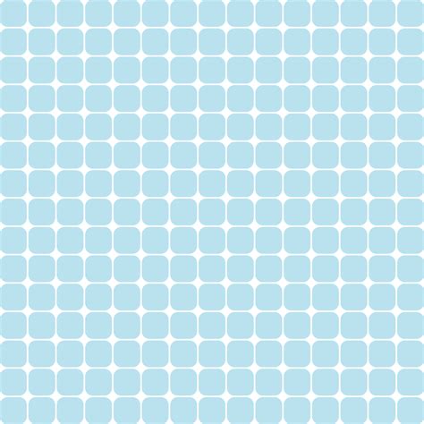 Seamless Abstract Pattern With Many Geometric Blue Squares Rounded Edges Boxes Vector Design