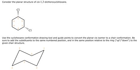 [solved] Consider The Planar Structure Of Cis 1 3 Dichloro