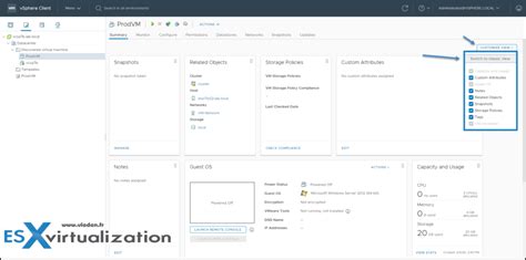 VMware VSphere 7 0 VM Template Check In And Check Out And Versioning ESX Virtualization