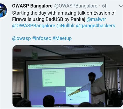 Pankaj Kumar Singh On Linkedin Meetups Owasp Null Garage4hackers 10 Comments