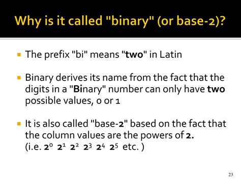 PPT Binary And Decimal Numbers PowerPoint Presentation Free Download ID 2930554
