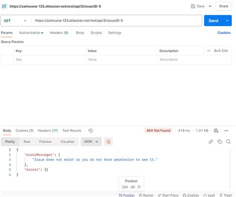 Jira Api In Postman Jira Cloud The Atlassian Developer Community