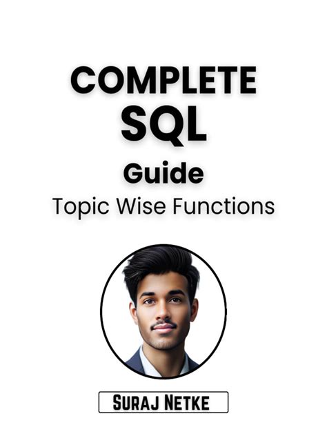 master in sql functions pdf