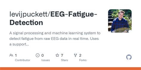 Github Levijpuckett Eeg Fatigue Detection A Signal Processing And Machine Learning System To