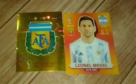 Pide Una Casa Por La Figurita De Messi Del álbum Del Mundial De Qatar
