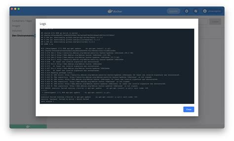 Error When Launching Sample Dev Environment No Such Image · Issue
