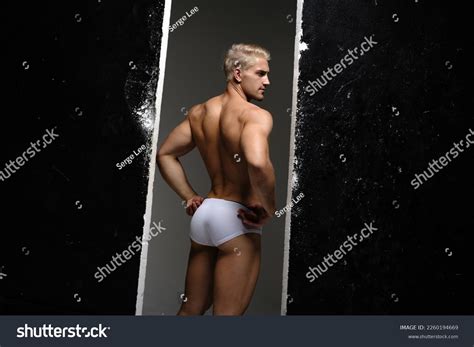 Muscular Dark Blond Man Images Stock Photos Vectors Shutterstock