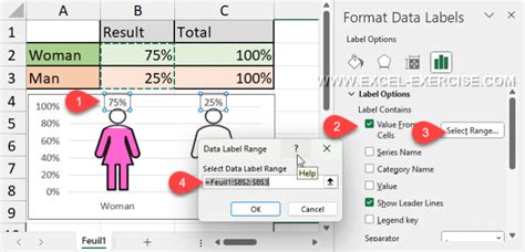 How To Create A Chart Man Woman In Excel How To Create A Chart Man Woman In Excel