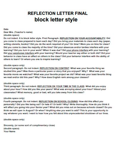 19 Block Letter Examples To Download