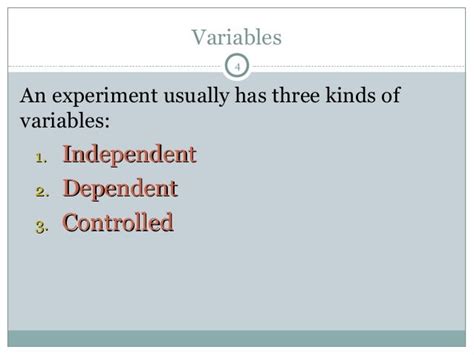 Variables Lecture