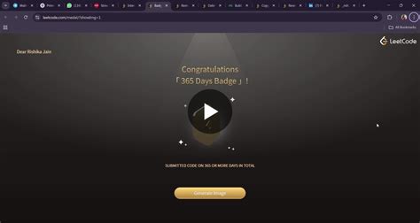 Leetcode365 Codingjourney Problemsolving Consistencyiskey Rishika Jain 11 Comments