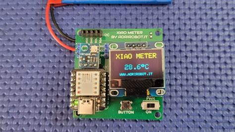 Bmp180 Con Demo Board Xiao Meter Per Xiao Samd21 Adrirobot It