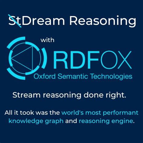 Oxford Semantic Technologies On Linkedin Streamreasoning Eswc2023