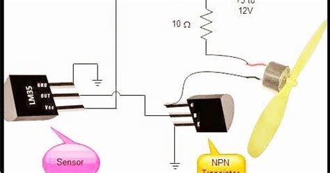 Electrical And Electronics Engineering Simple Temperature Detection Circuit