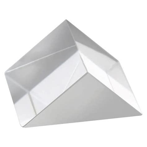 Optical Glass Triangular Prisms Right Angle Isosceles Prisms Lens