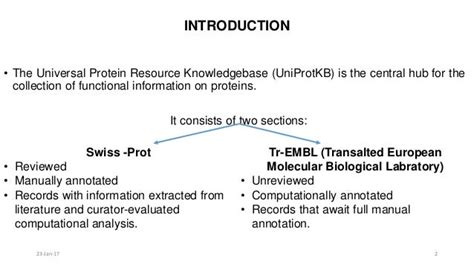 Swiss Prot Database