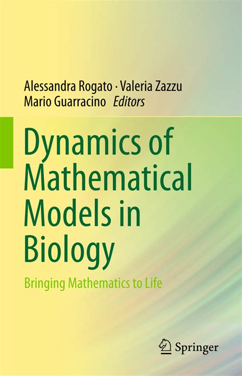 Pdf Dynamics Of Mathematical Model In Biology