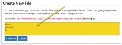 How To Add A Phpinfo Page To A Site Knowledge Base Pair Networks