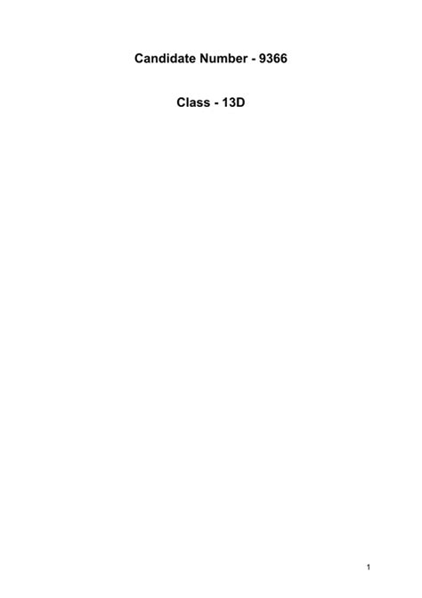 A OCR History NEA NEA Stuvia UK