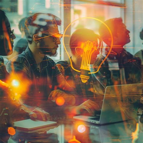 Teamwork And Innovation Concept Premium Ai Generated Image