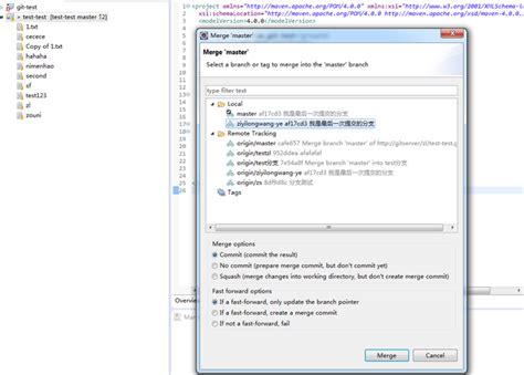 Eclipse Git合并分支问题eslipe Git 合并代码并提交 Csdn博客 Eclipse Git合并分支问题eslipe Git 合并代码并提交 Csdn博客