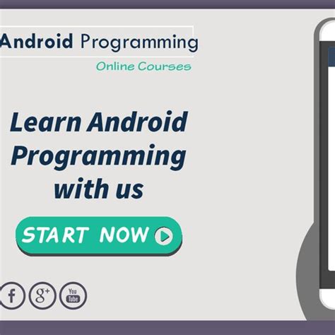 Create A Poster For An Android Application Development Course Signage Contest