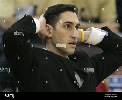 Temple Acting Coach Dan Leibovitz Watches During A Second Round Game
