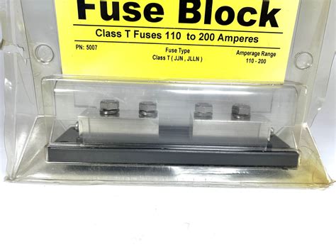 Blue Sea Systems Class T Fuses To Amperes Fuse Block Max Marine Outlet