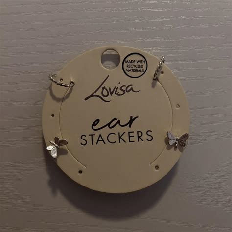 Lovisa Ear Stackers In Silver Depop