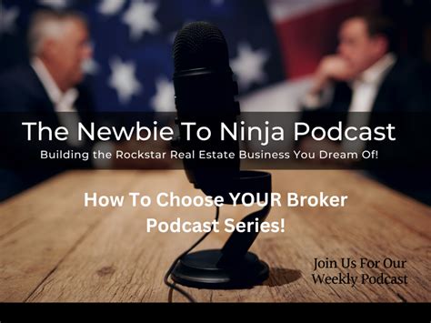 How To Choose Your Broker A Newbie 2 Ninja Podcast Series The