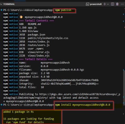 Nodejs Npm Error 403 During Download Packages From Azure Feed